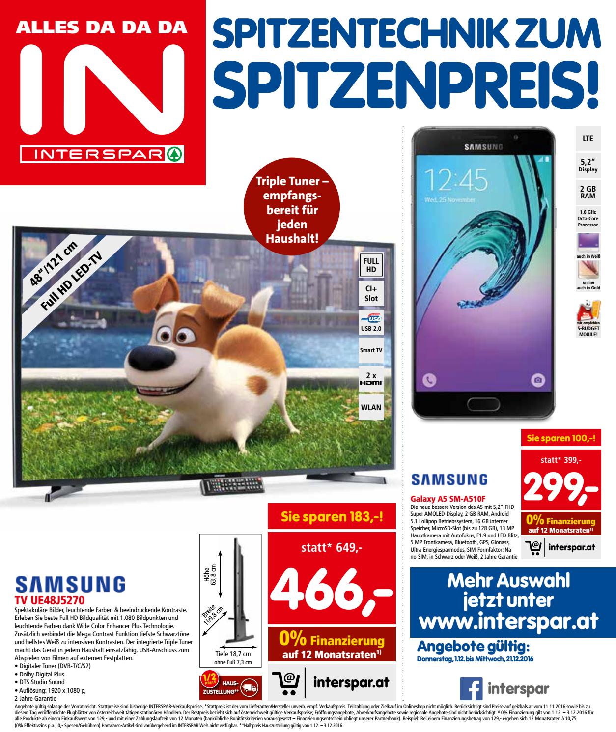 Interspar herbstaktion kw48 by Russmedia Digital GmbH - Issuu