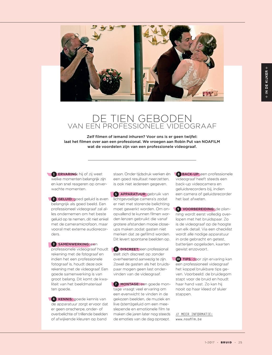 Bruid & Bruidegom Magazine België 1-2017 by Bruidmedia - Issuu