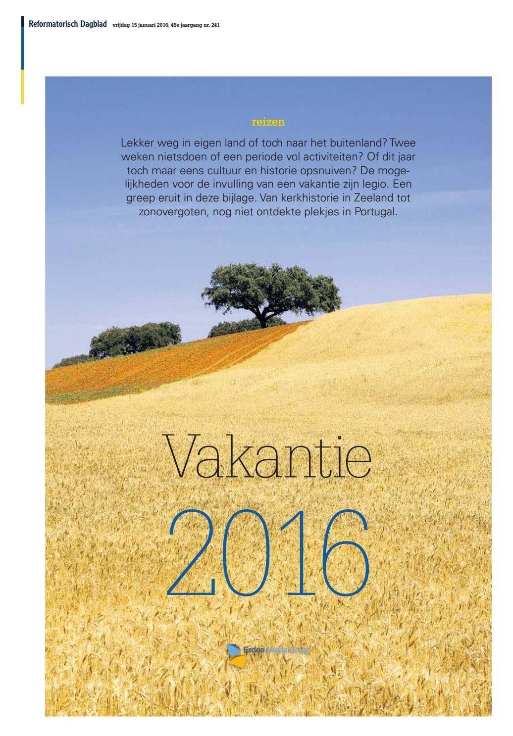 Reizen 2016 by Erdee Media Groep - Issuu