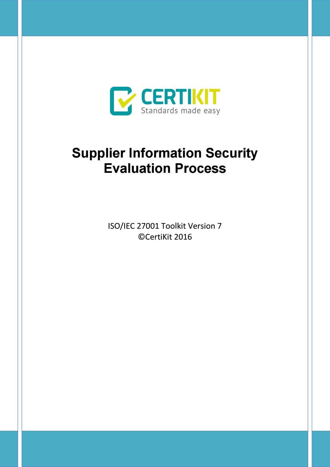 Isms doc 08 1 supplier information security evaluation process by ...