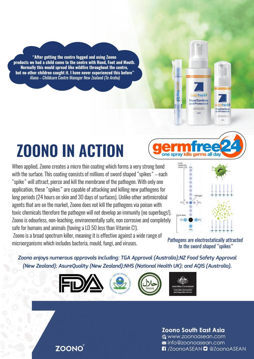 Zoono Product Brochure by Md Shahidullah - Issuu