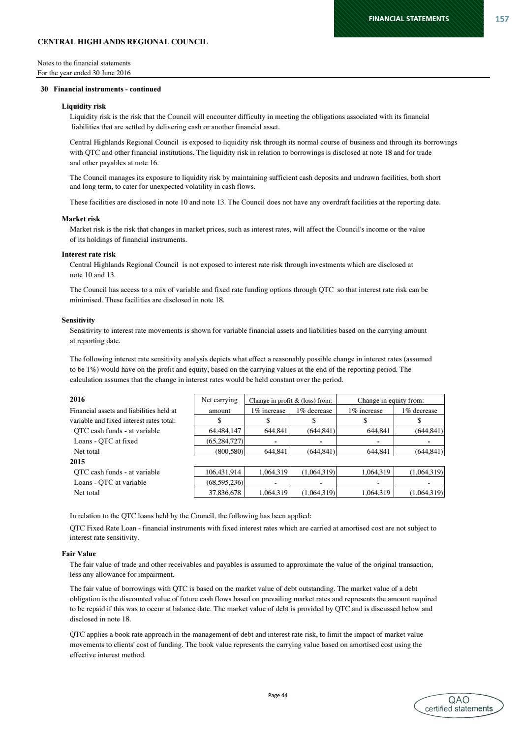 Central Highlands Regional Council Annual Report 2015-16 by Central ...