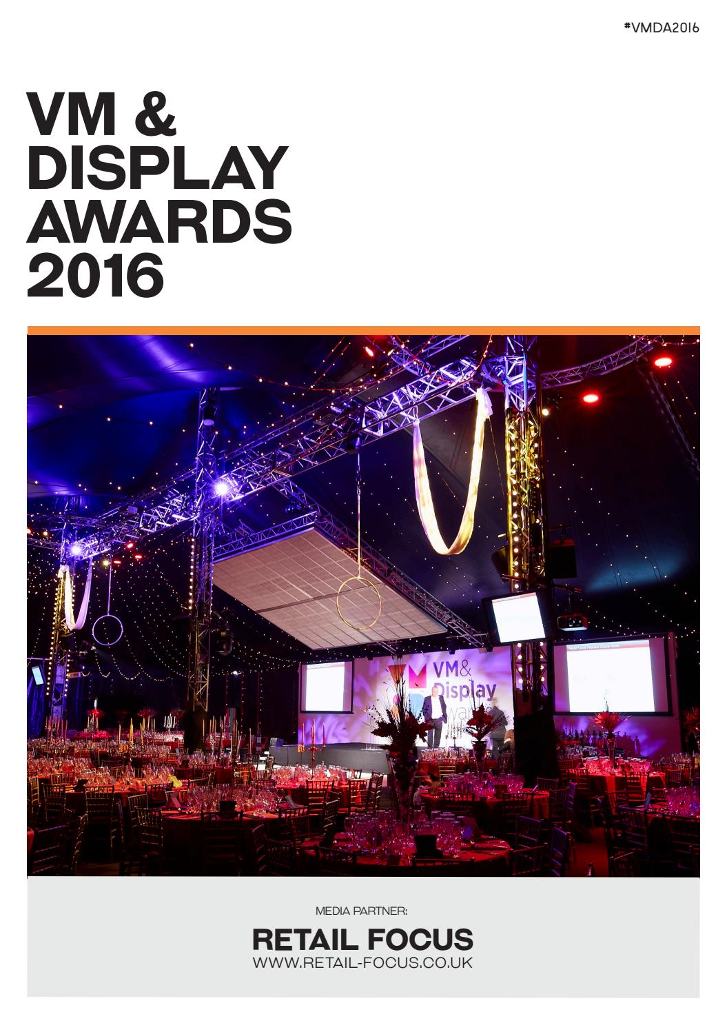 VM & Display Awards 2016 by Retail Focus - Issuu