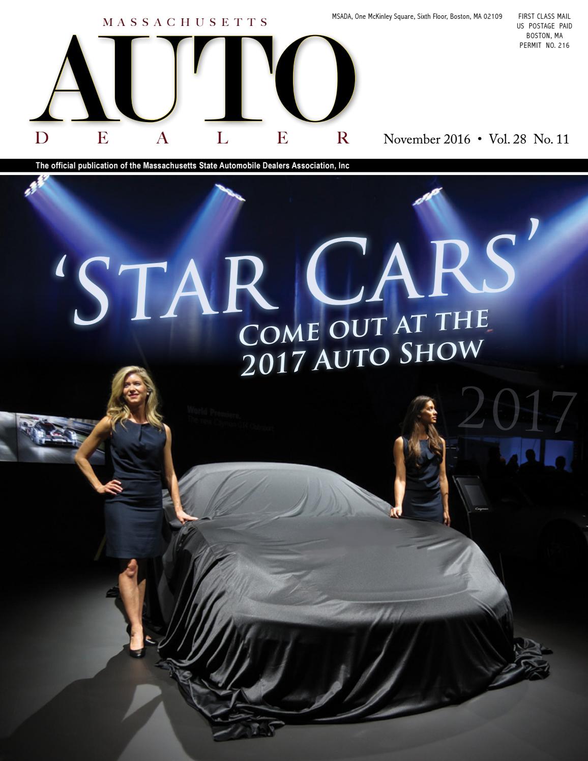 Massachusetts Auto Dealer November 2016 by Massachusetts State ...