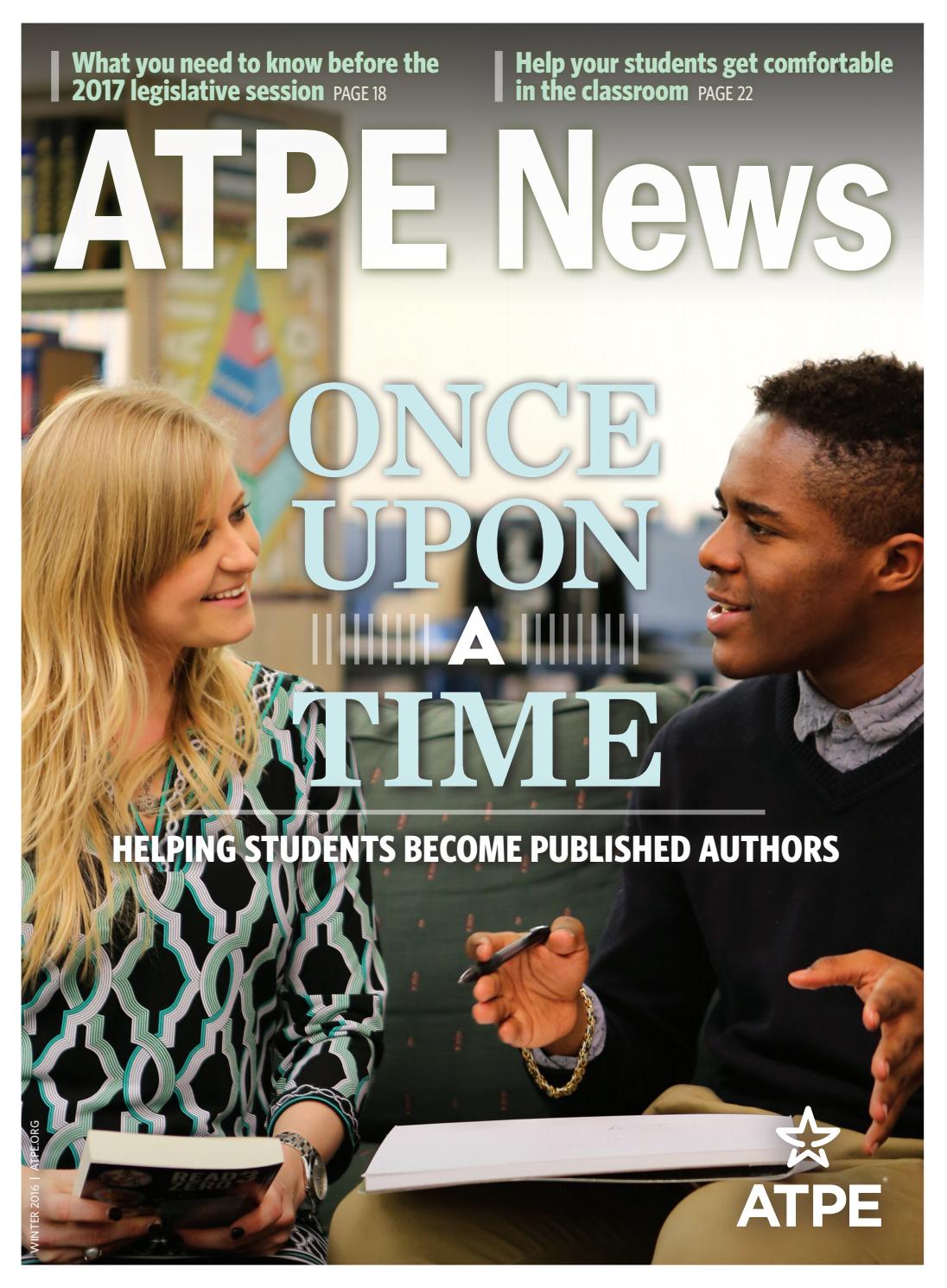 Winter 2016 ATPE News by Association of Texas Professional Educators ...