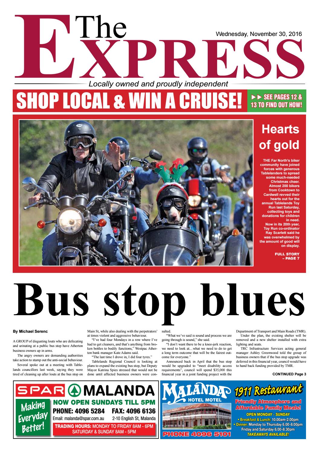 The Express Newspaper 30th November 2016 by Carlo Portella - Issuu