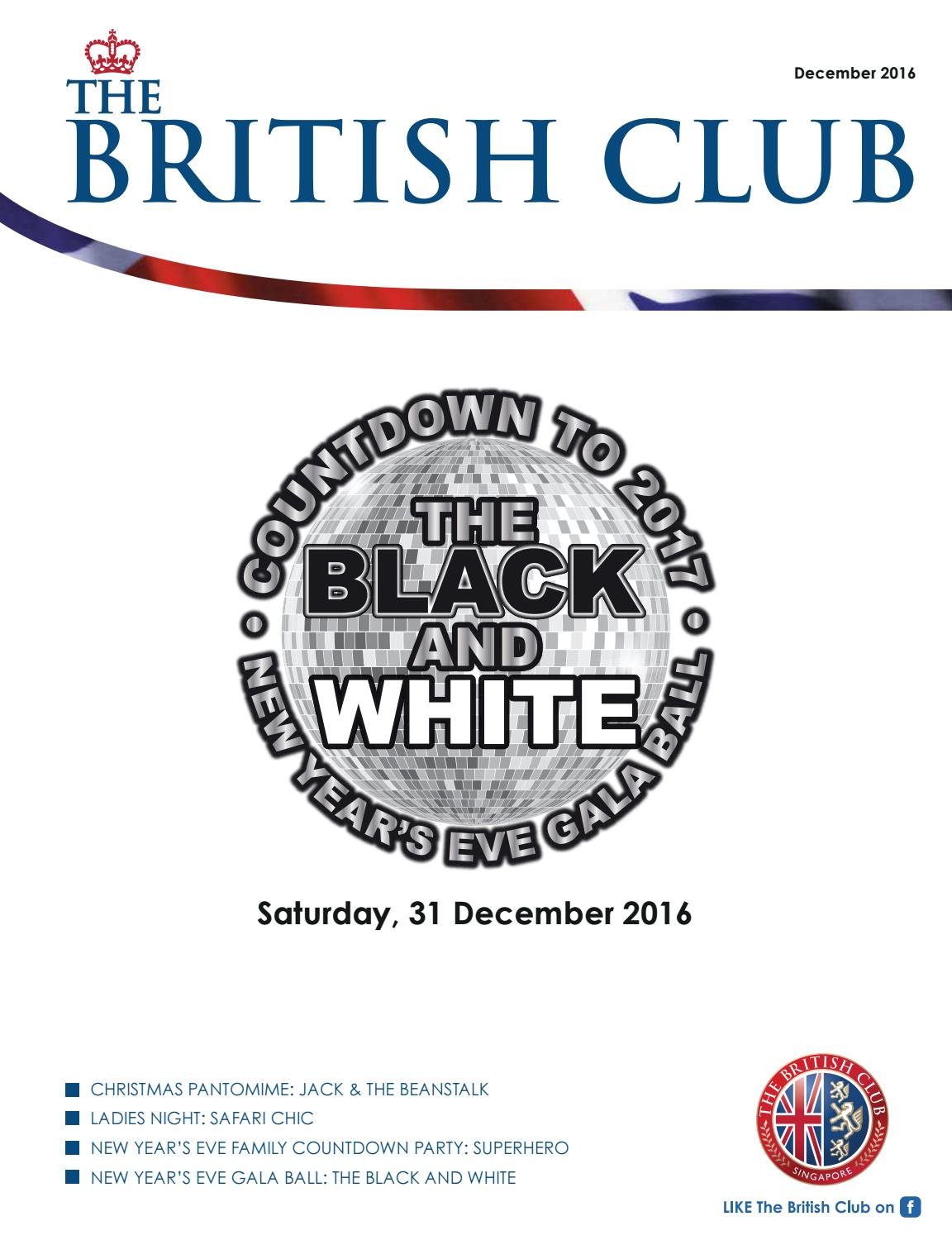 December 2016 by The British Club - Issuu