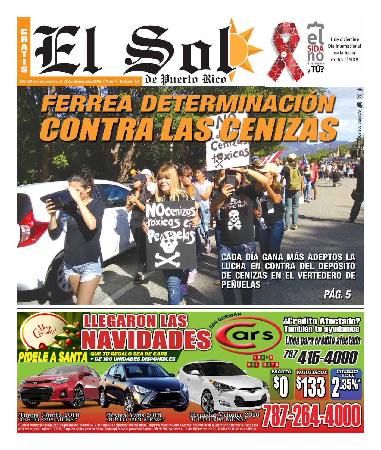 Periódico El Sol de PR / 29 noviembre al 12 diciembre de 2016 by El Sol ...