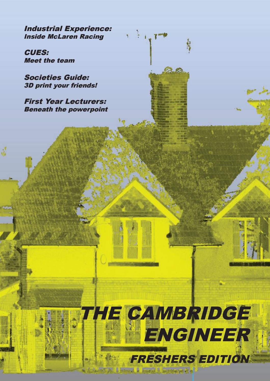 The Cambridge Engineer: Fresher's Edition 2016 by The Cambridge ...