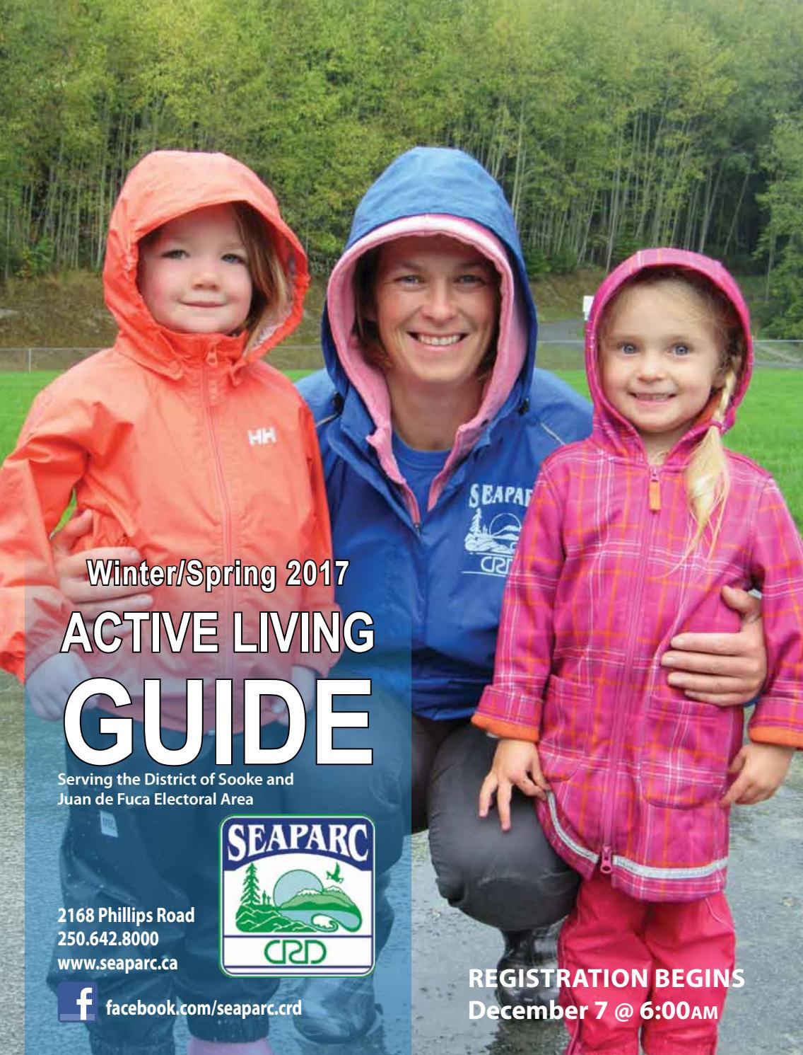 Seaparc Winter Spring 2017 Active Living Guide by SEAPARC Leisure ...