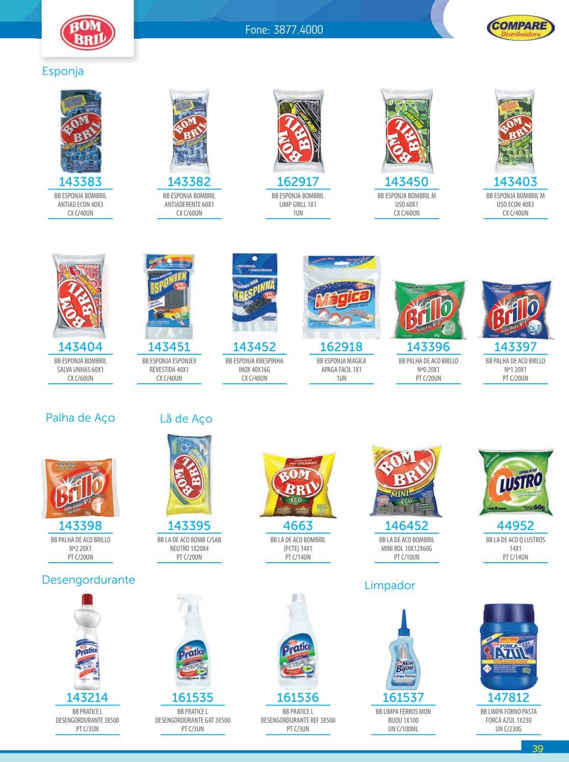 Catálogo de Produtos Compare Distribuidora by Newbasca - Issuu