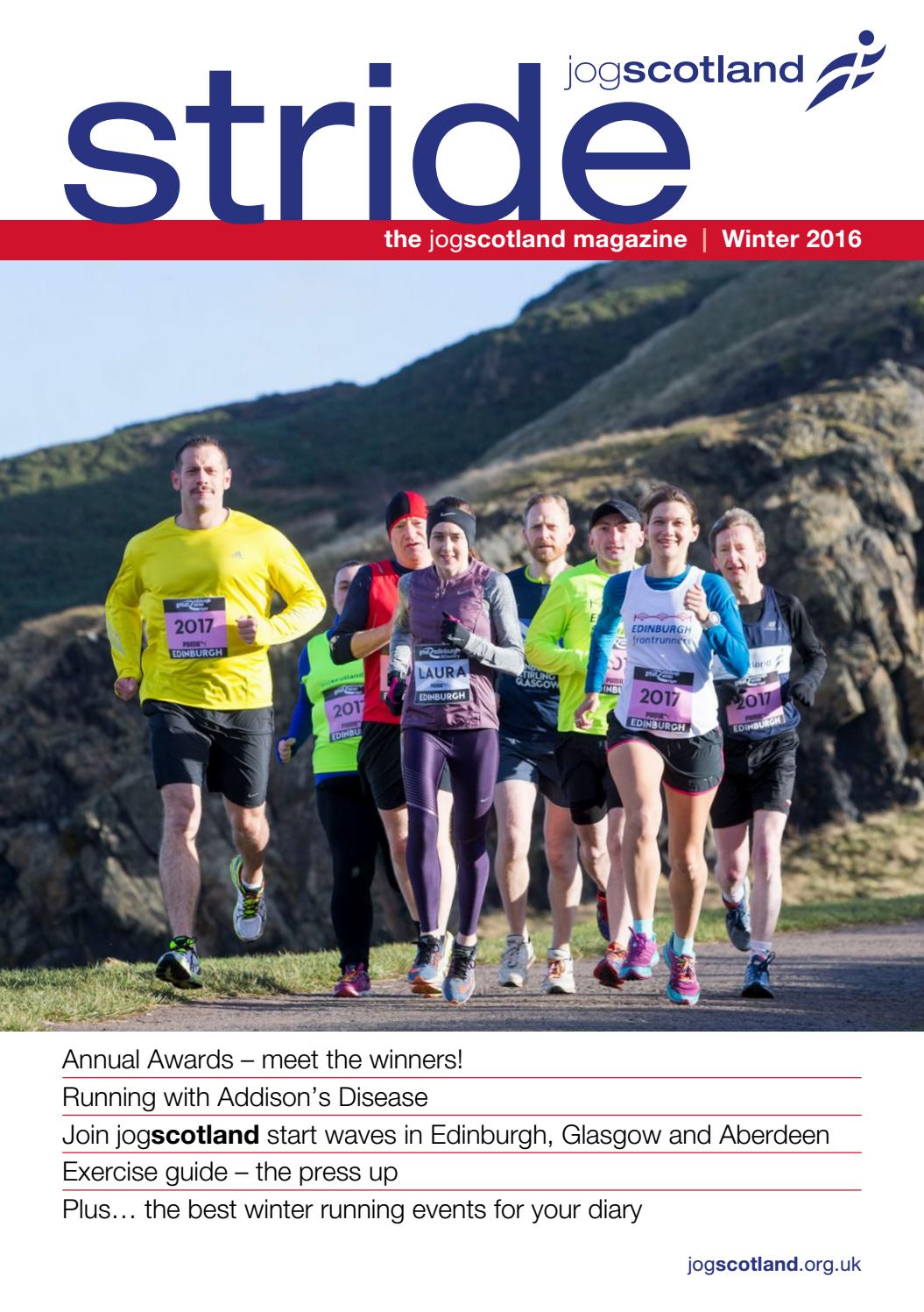 Stride Magazine - Winter 2016 by jog scotland - Issuu