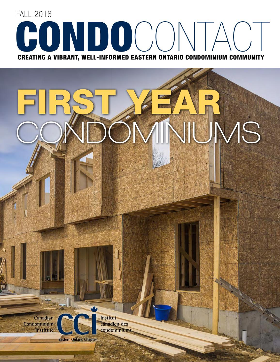 Condo Contact Magazine - Fall 2016 by LS Graphics - Issuu