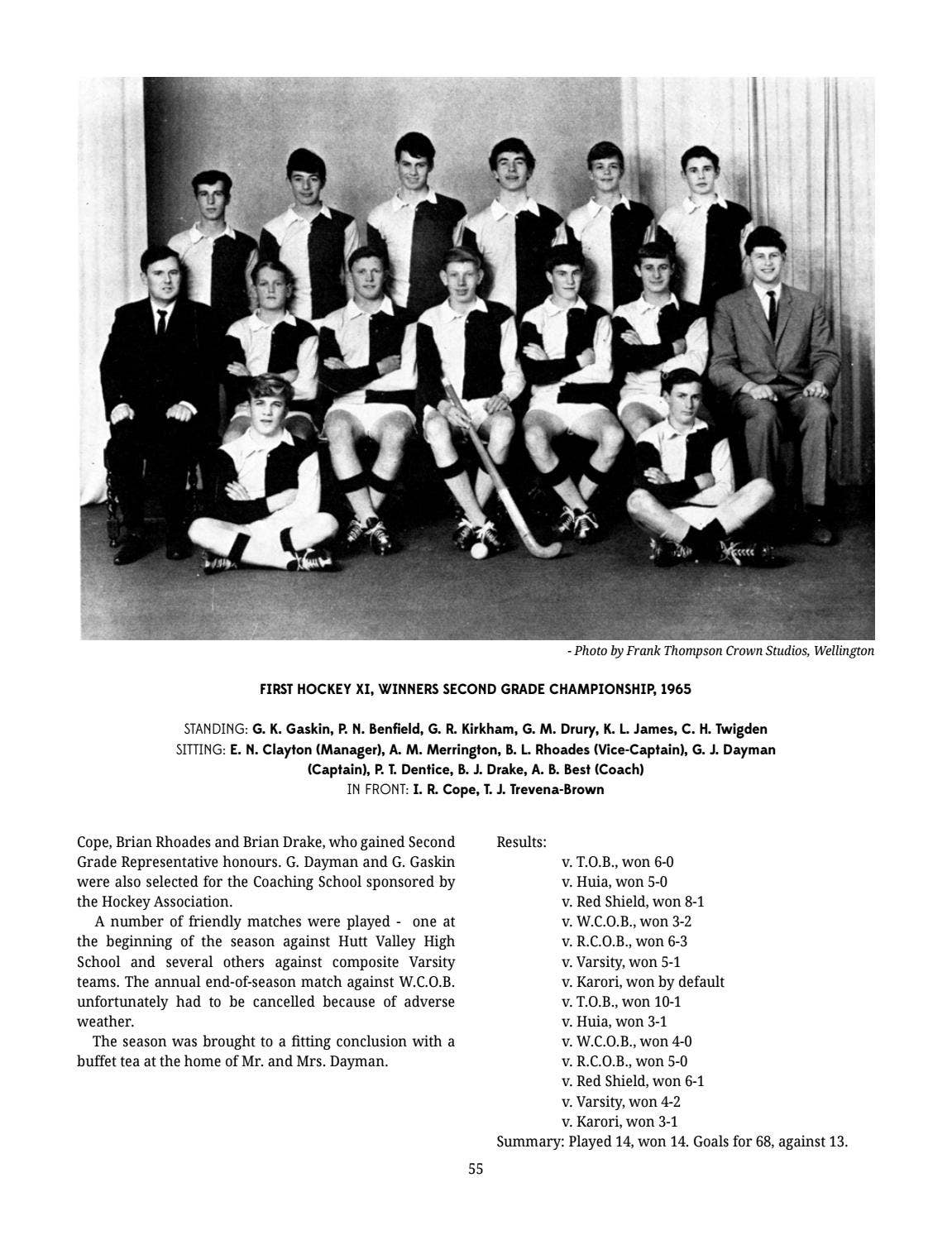 1965 Wellingtonian by Wellington College OBA - Issuu