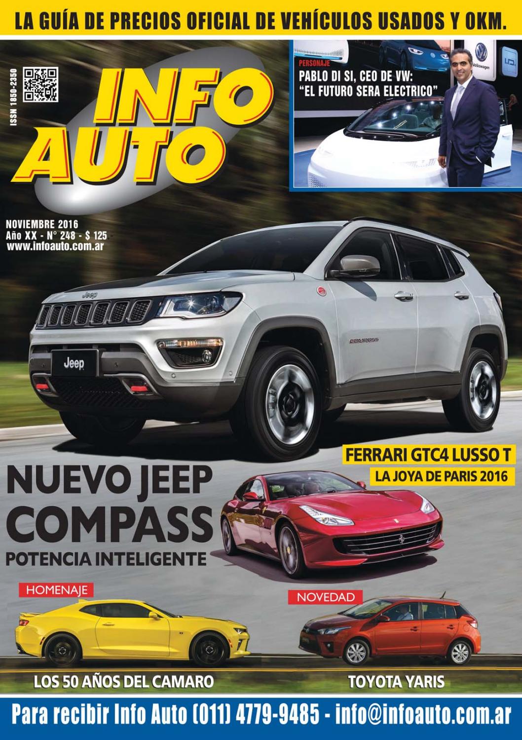 Info auto Noviembre 2016 -Nº248 by Info Auto Argentina - Issuu
