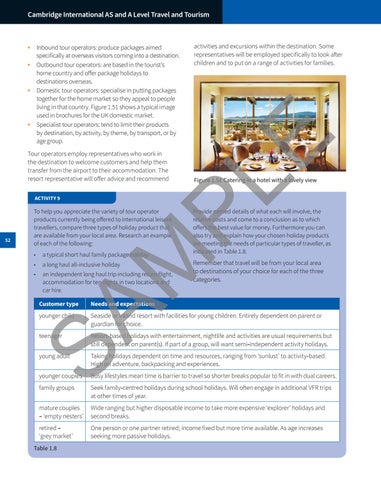 Preview Cambridge International AS and A Level Travel and Tourism by ...