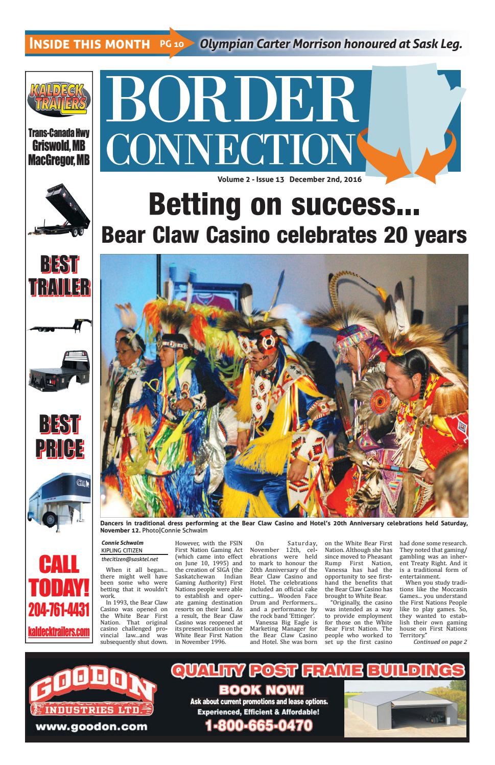 Border Connection: December 2016 by Carlyle Observer - Issuu