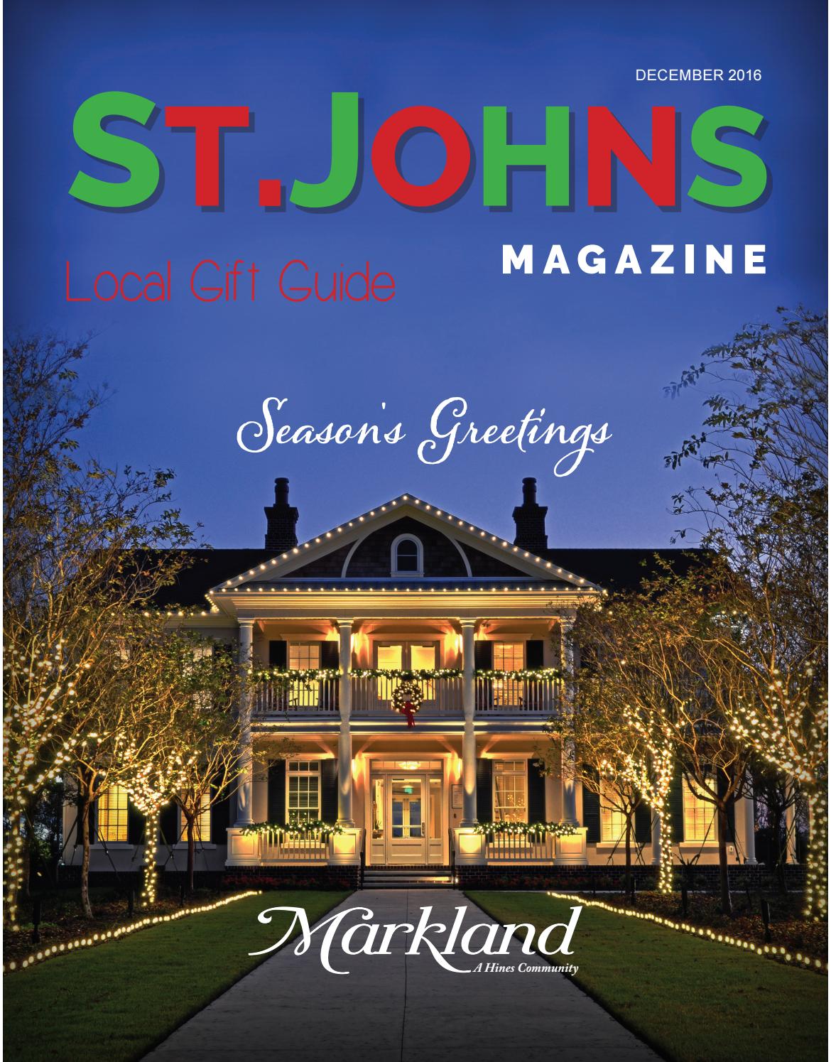 St johns mag december 2016 by St. Johns Magazine - Issuu