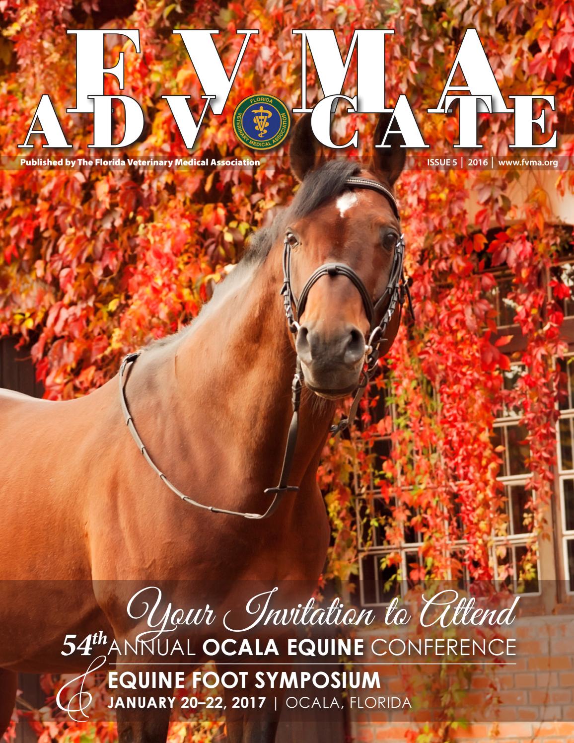 Advocate Issue 5 2016 by FVMA - Issuu