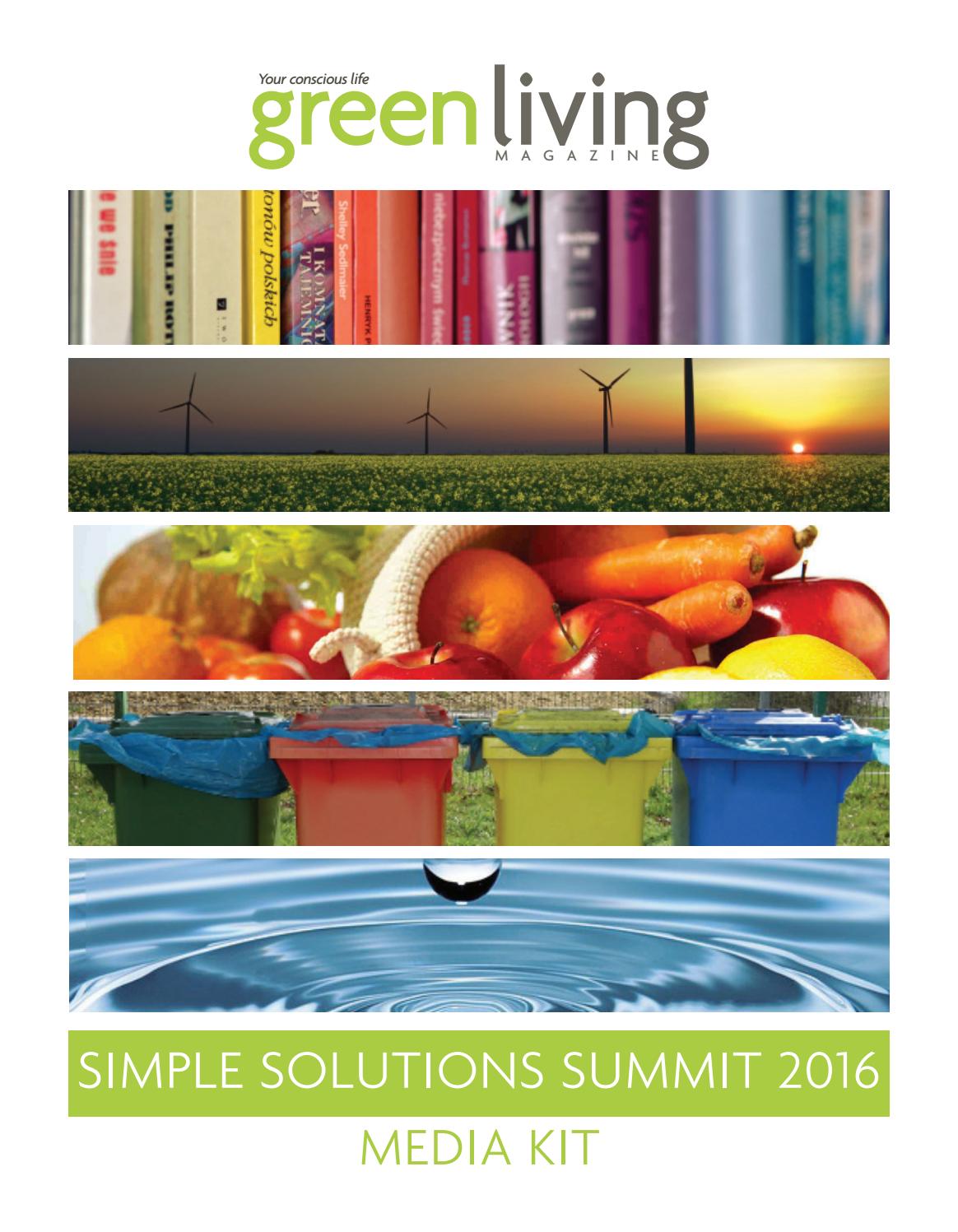 Simple Solutions Summit Media Kit by Green Living AZ magazine - Issuu