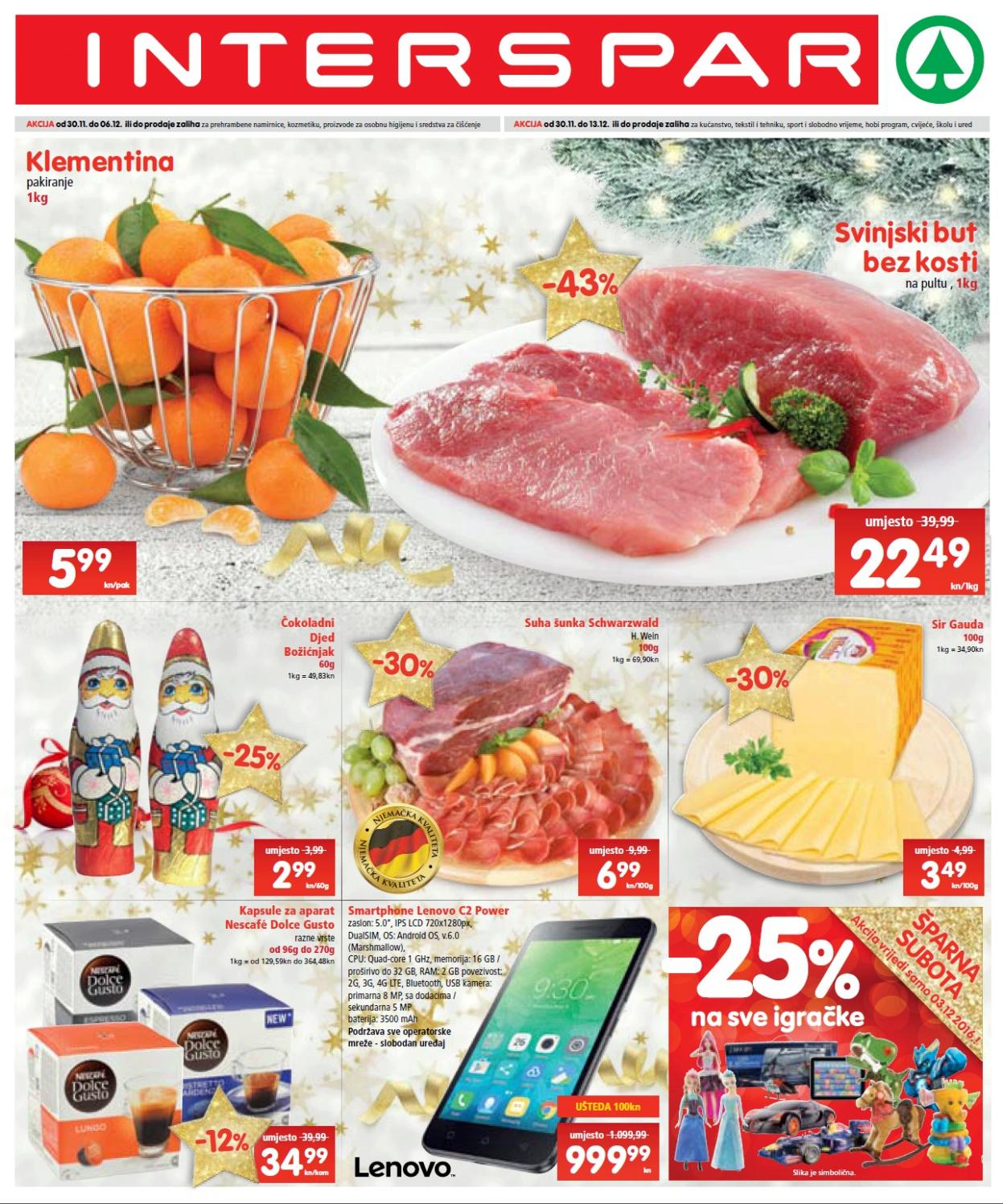 Interspar katalog od 30.11.-13.12.2016. by Catalog.hr - Issuu