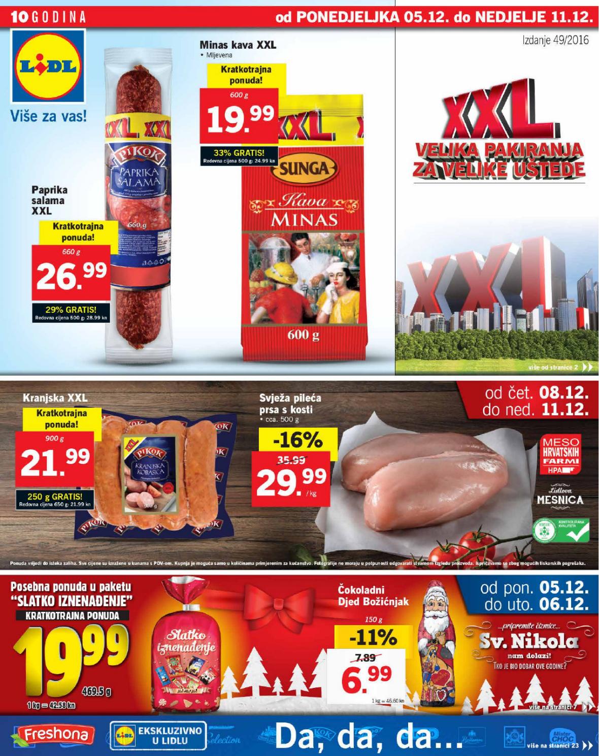 Lidl katalog od 05.-11.12.2016. by Catalog.hr - Issuu