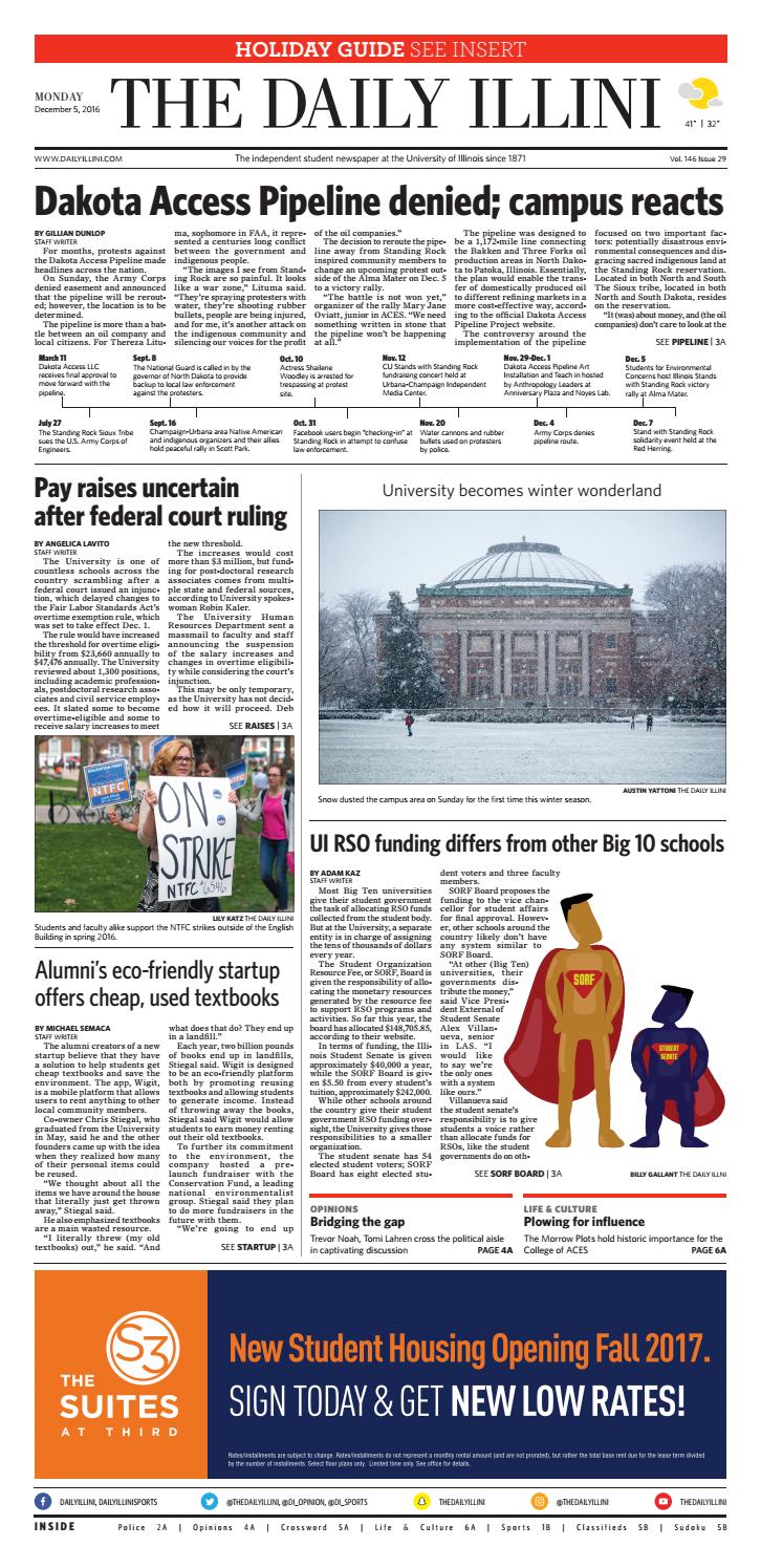 The Daily Illini: Volume 146 Issue 29 by The Daily Illini - Issuu
