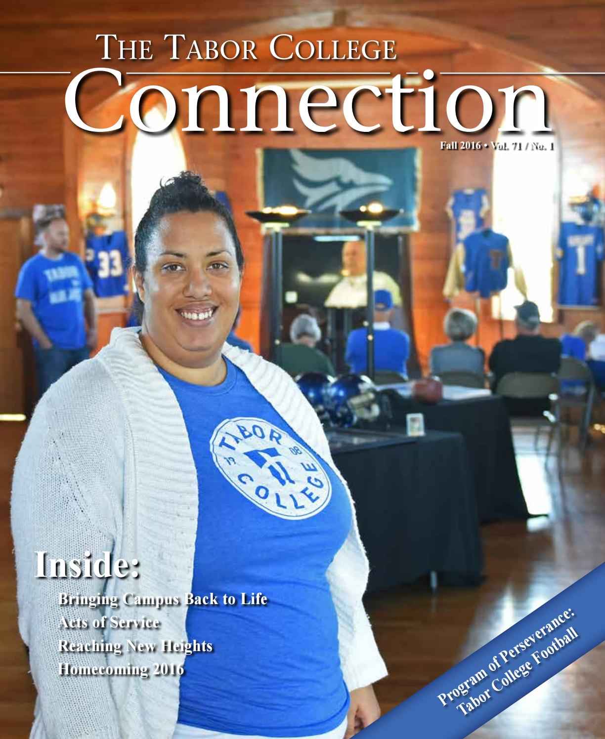 Tabor College Connection Fall 2016 by Tabor College - Issuu