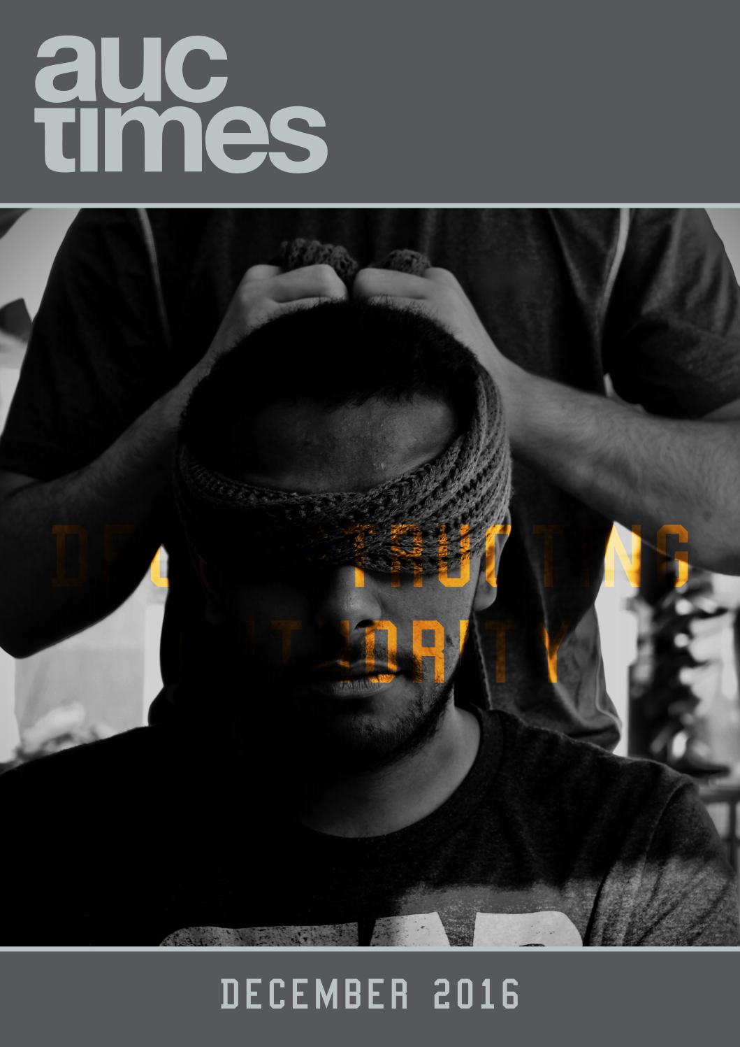 December 2016 Issue by AUC Times - Issuu