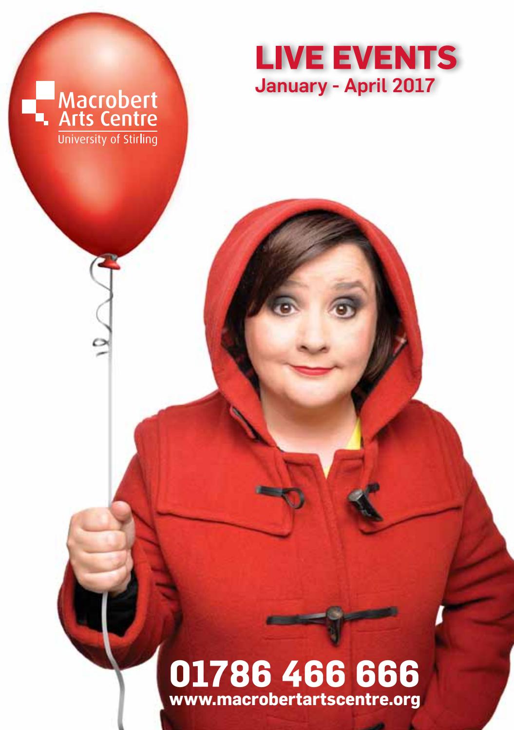 Live guide Jan to Apr 2017 online version by Macrobert Arts Centre - Issuu