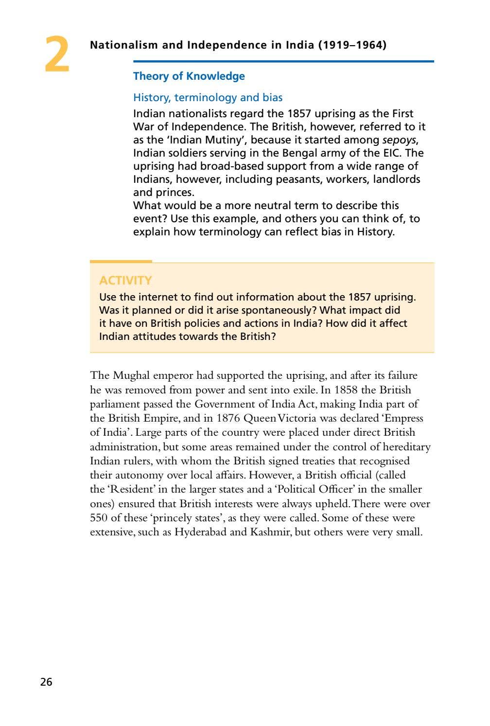 Preview History for the IB Diploma Paper 3: Nationalism and ...