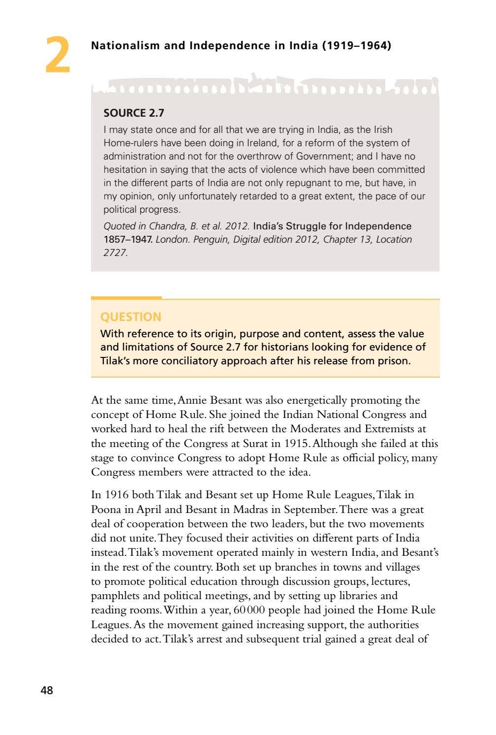 Preview History for the IB Diploma Paper 3: Nationalism and ...