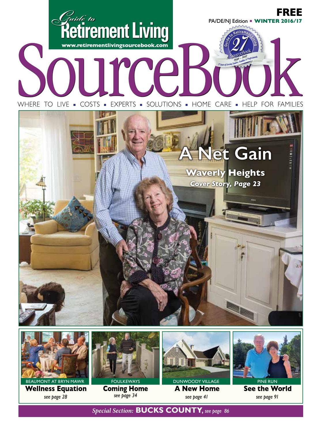 Guidetoretirementlivingsourcebook delawarevalleyissue winter2016:17 by ...