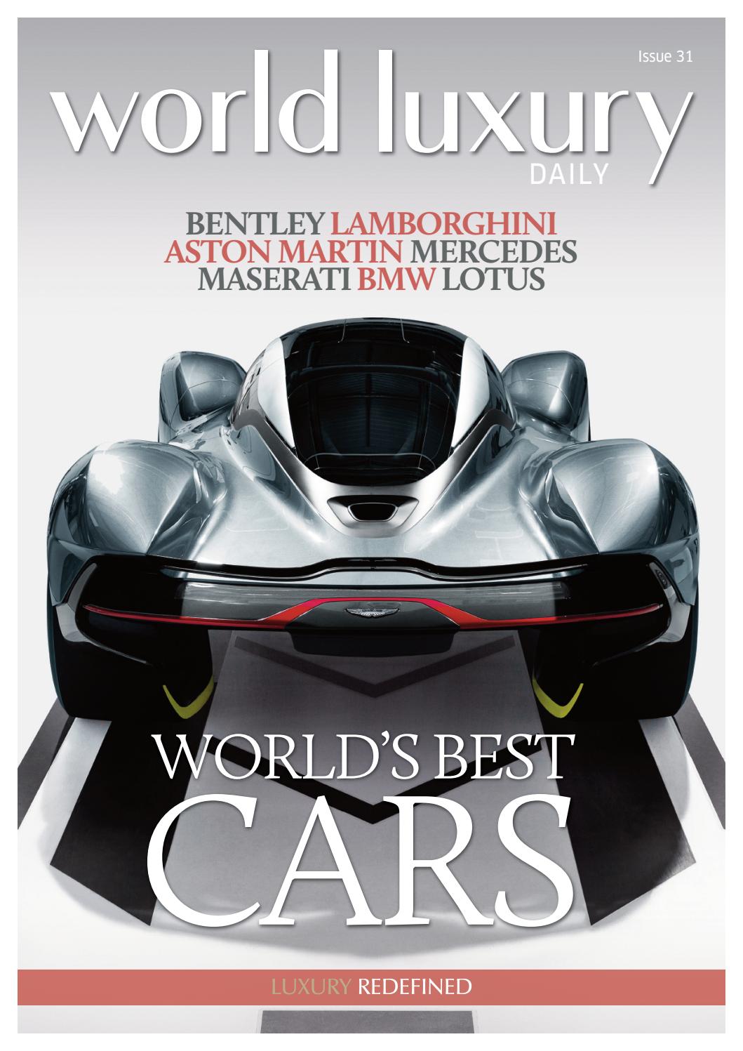 World Luxury Daily No.31 by World Luxury Media - Issuu