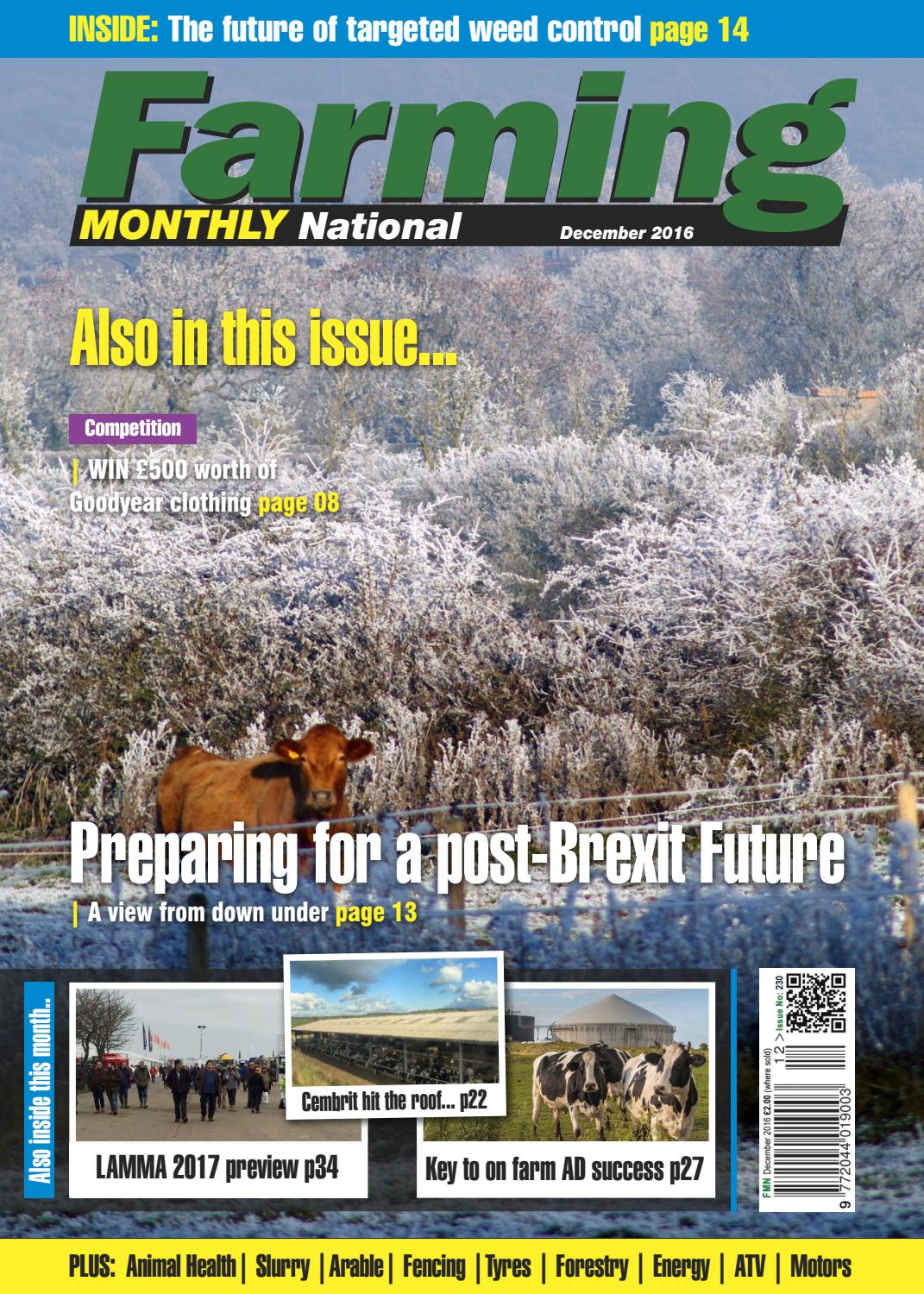 December 2016 Farming Monthly National by Farming Monthly Ltd - Issuu