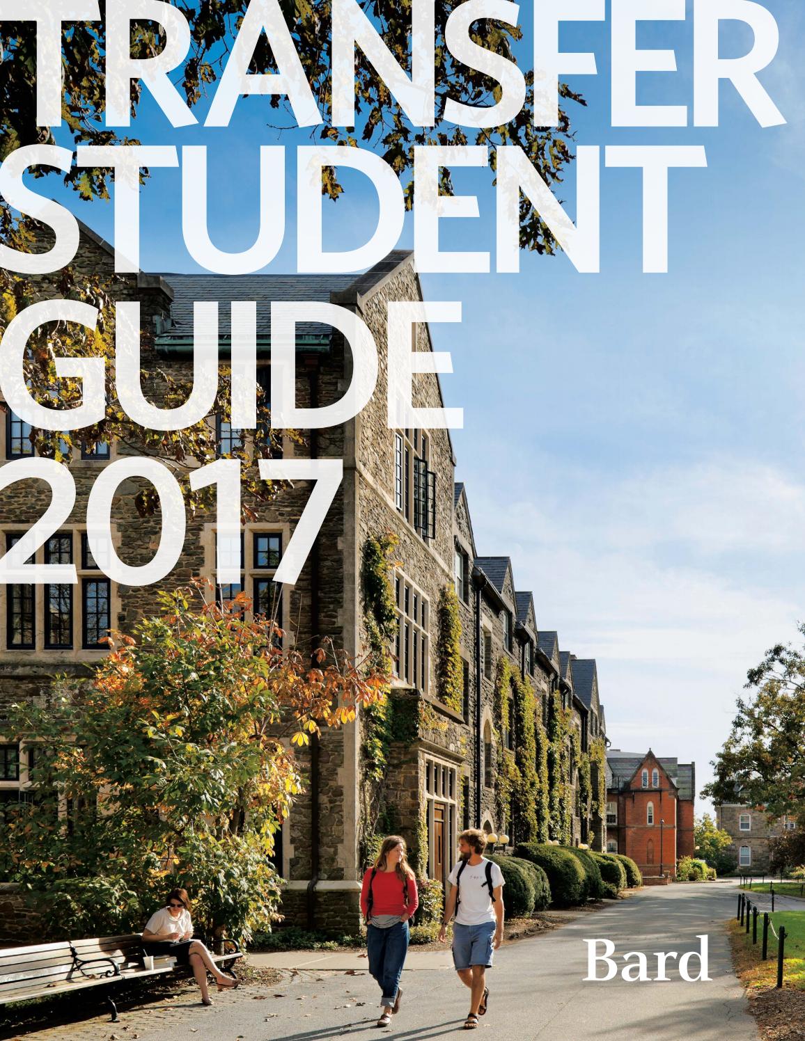 Bard Transfer Student Guide 2017 by Bard College - Issuu
