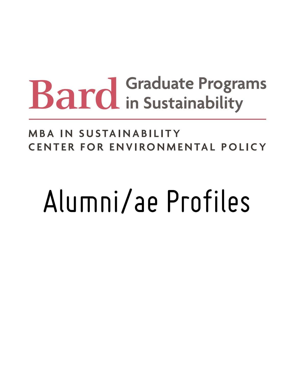 Bard MBA and CEP Lookbook by Bard College - Issuu