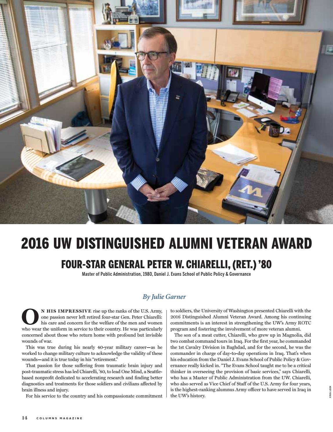 Columns Magazine – December 2016 by University of Washington Alumni ...