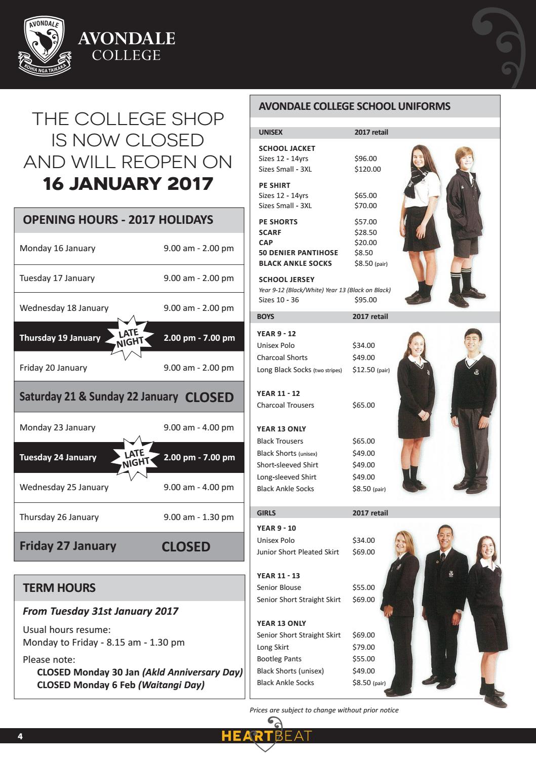 Heartbeat 2016 term 4 week 9 by Avondale College NZ - Issuu