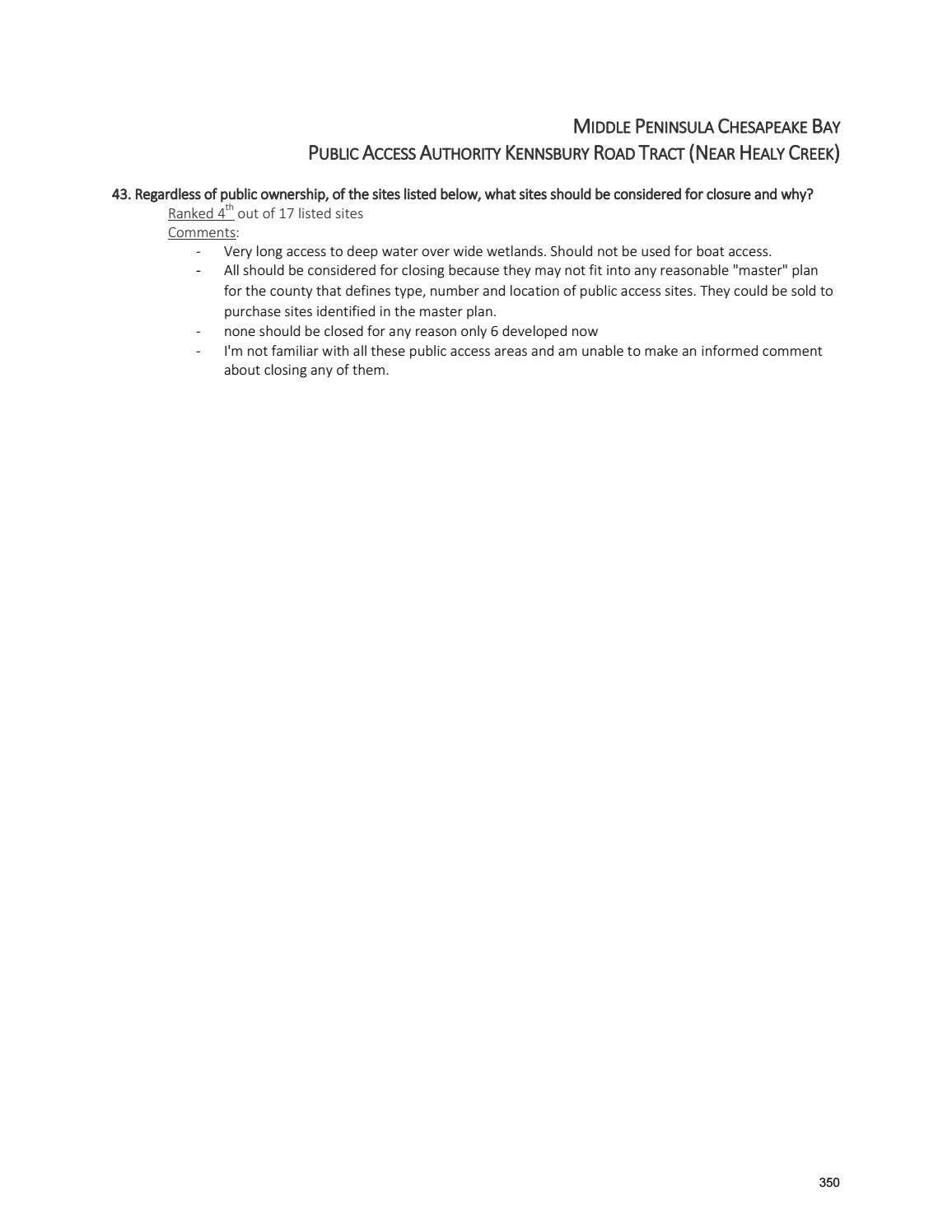 Middle Peninsula Public Access Master Plan by Middle Peninsula Planning ...