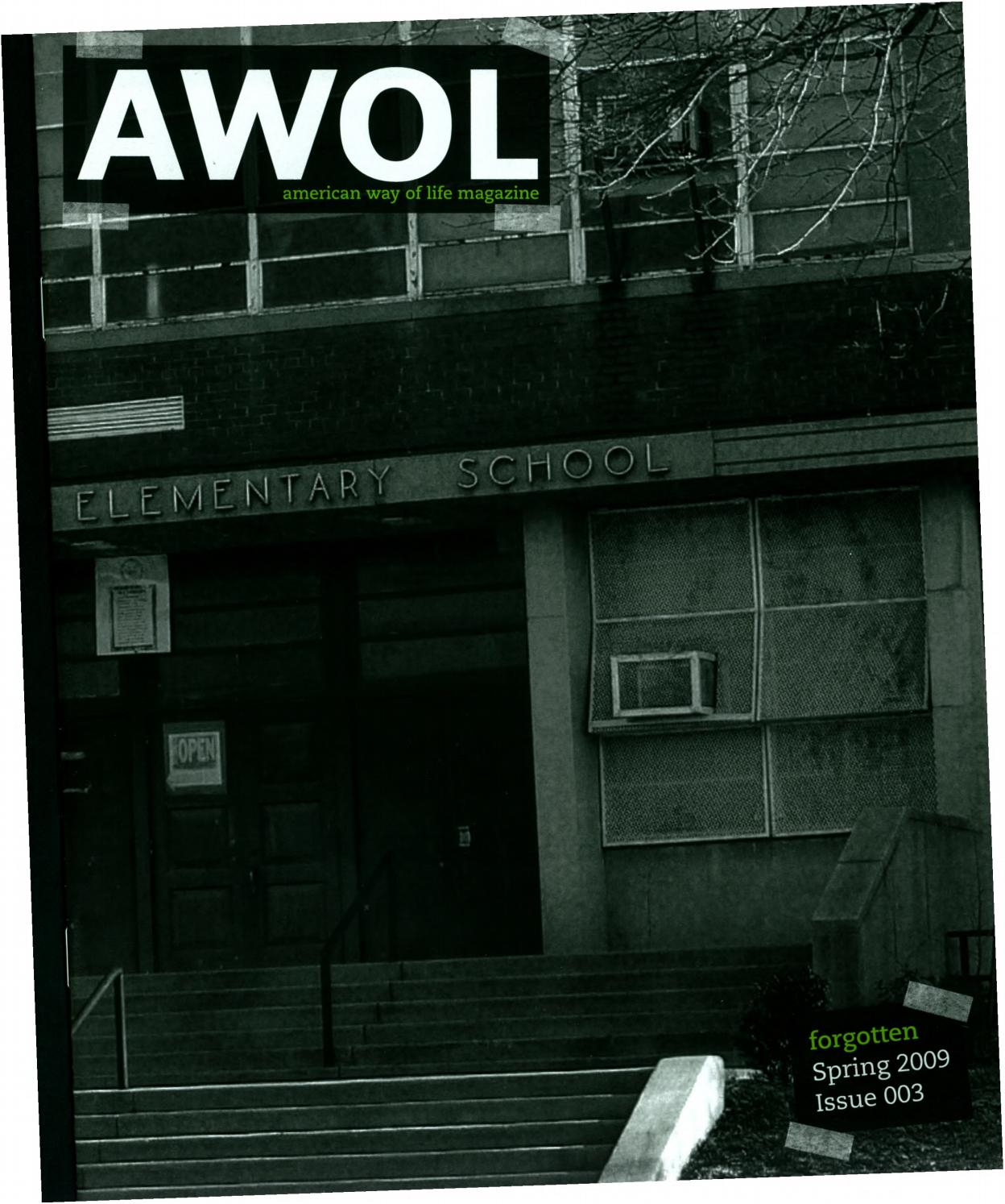 AWOL - Issue 3 by AWOL Magazine - Issuu