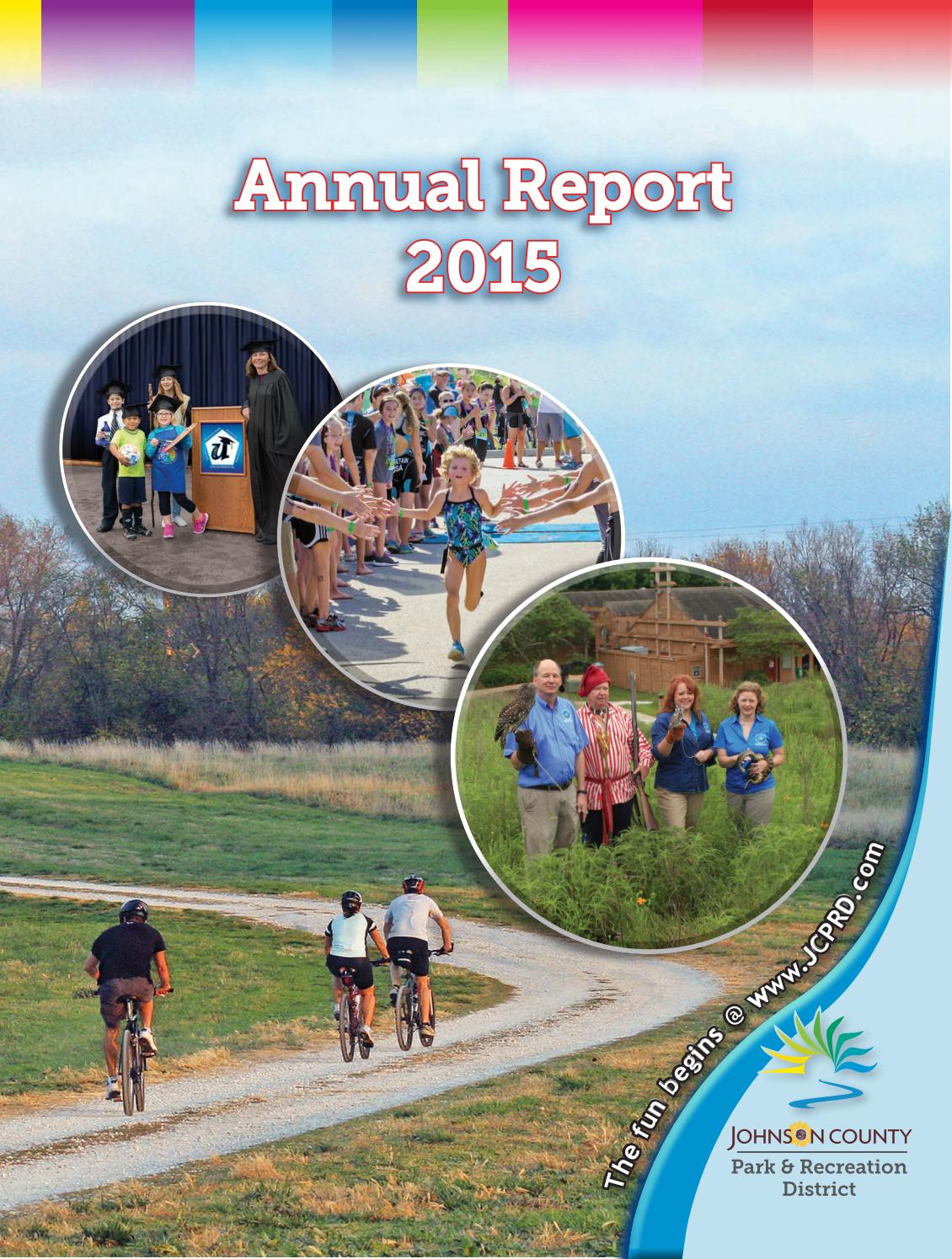 2015 Johnson County Parks & Recreation District (JCPRD) Annual Report ...