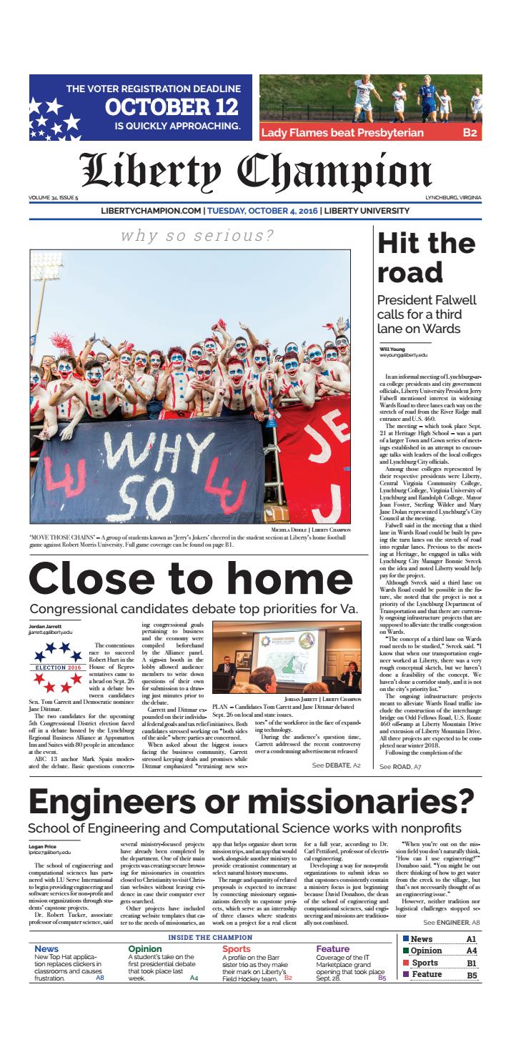 Liberty Champion October 4 2016 by Liberty Champion - Issuu