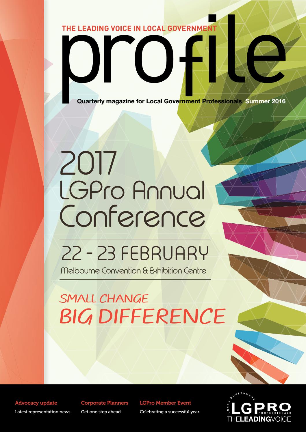 December 2016 Profile Magazine by LGPro VIC - Issuu