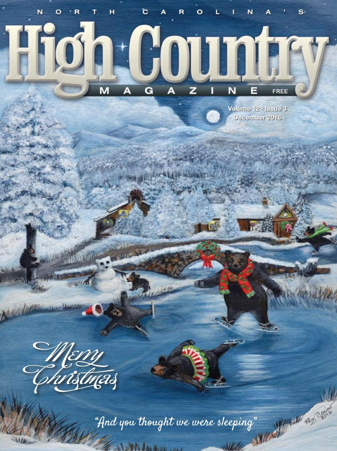 High Country Magazine December 2016 by High Country Press - Issuu