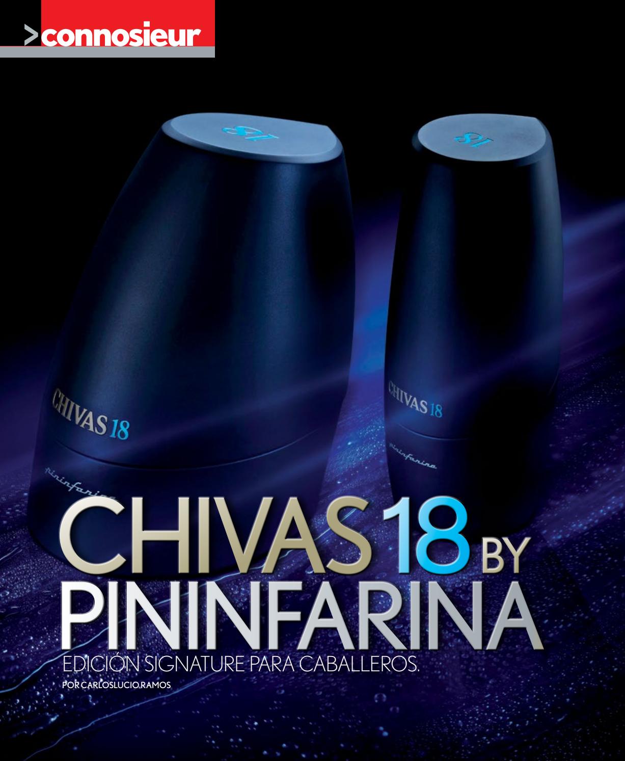 Chivas 18 by Pininfarina. by Turismo y Golf MX - Issuu