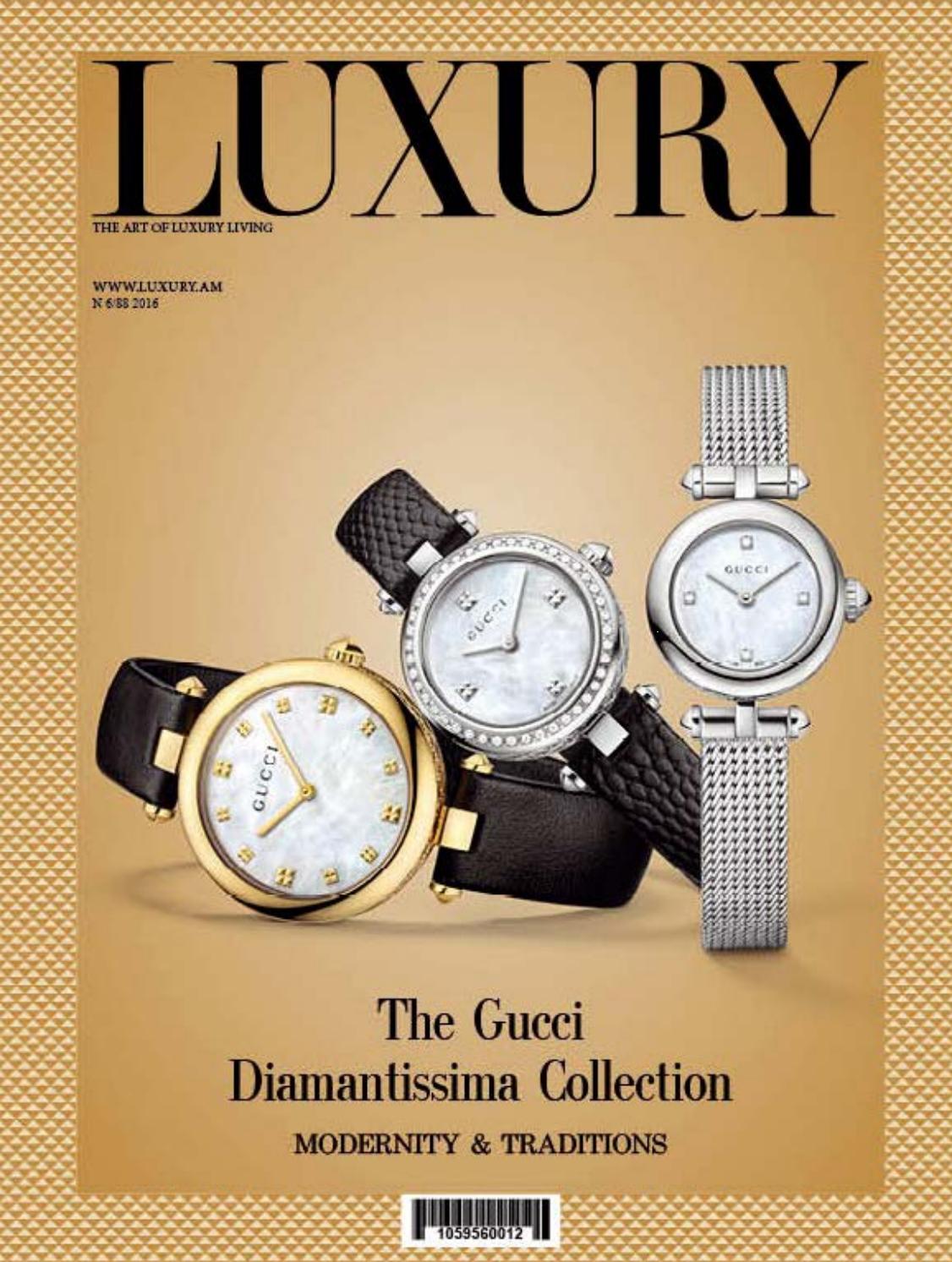LUXURY MAGAZINE: THE GUCCI by Luxury Magazine - Issuu