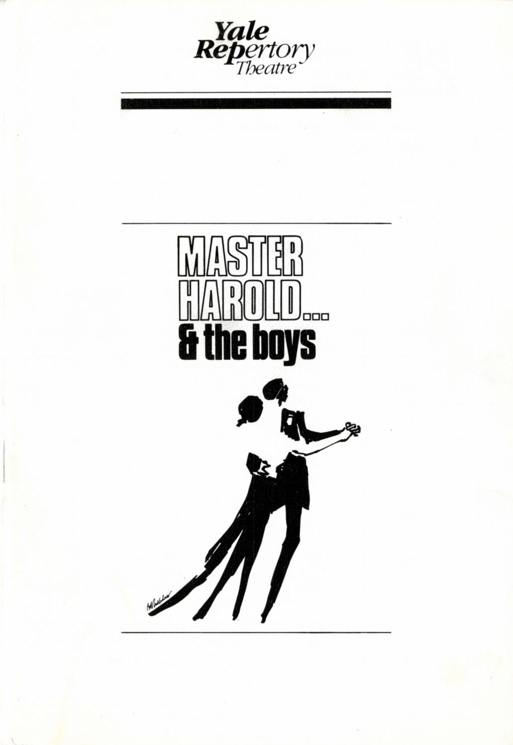 Master Harold... and the Boys (1982) by David Geffen School of Drama at ...