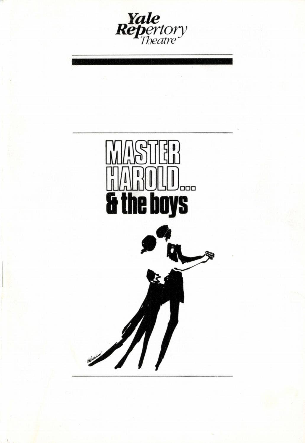 Master Harold... and the Boys (1982) by David Geffen School of Drama at ...