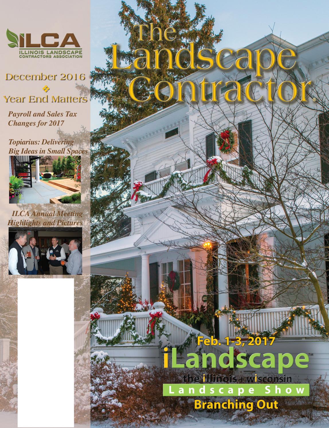 The Landscape Contractor magazine December 2016 Digital Edition by ...